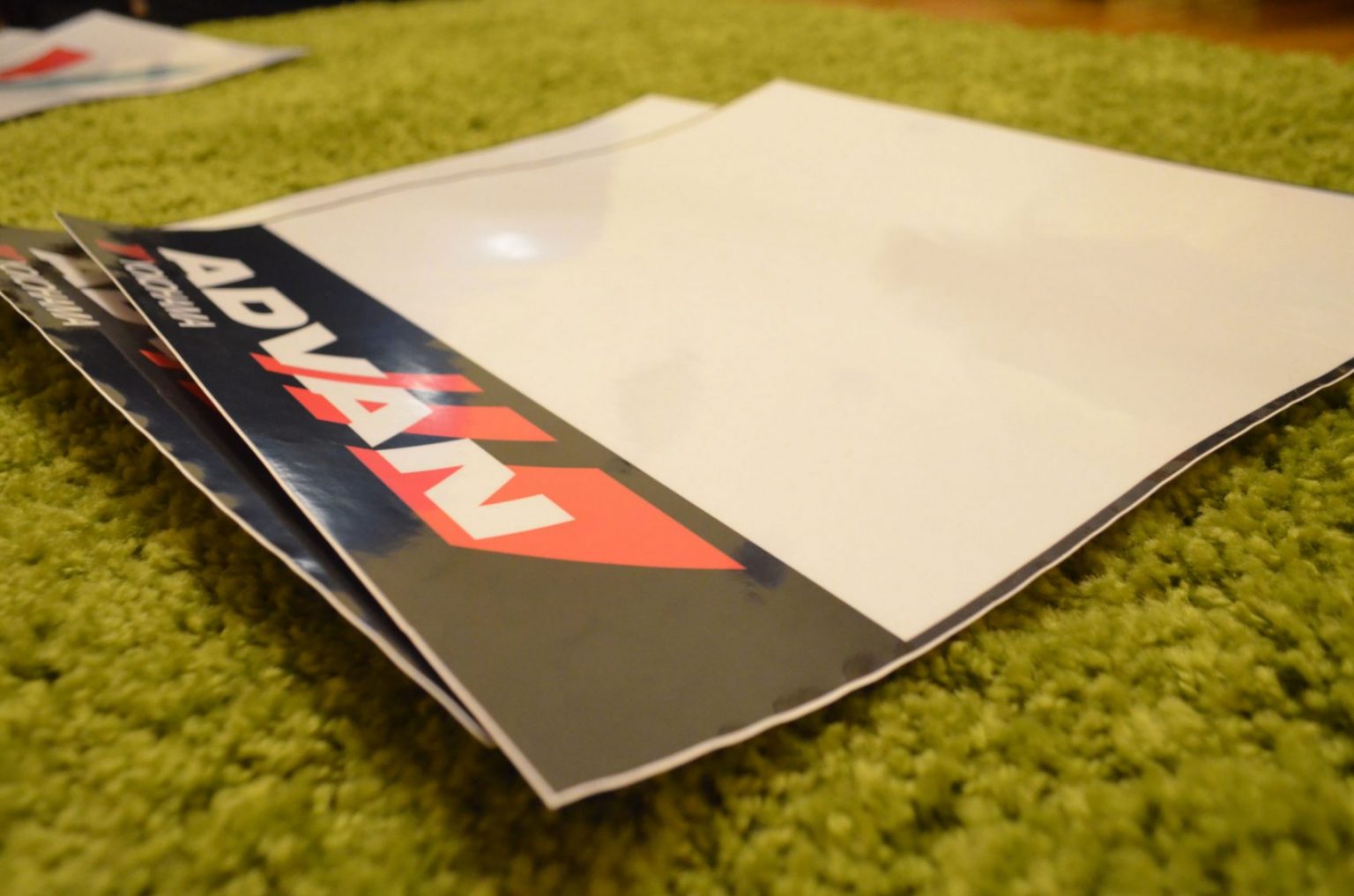 Advan Yokohama Door Plates - Kanjo Custom Racing Decals And Stickers