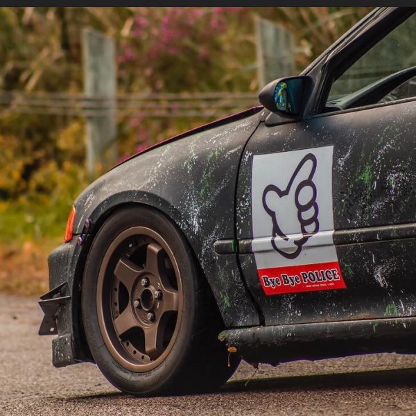 Jazz No Good Racing Plates - Kanjo Custom Racing Decals And Stickers