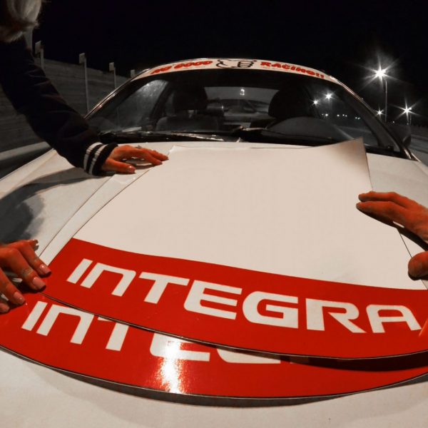 Integra/RSX Door Plates - Kanjo Custom Racing Decals And Stickers