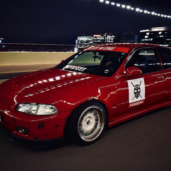 Osaka JDM Mask red Plates - Kanjo Custom Racing Decals And Stickers