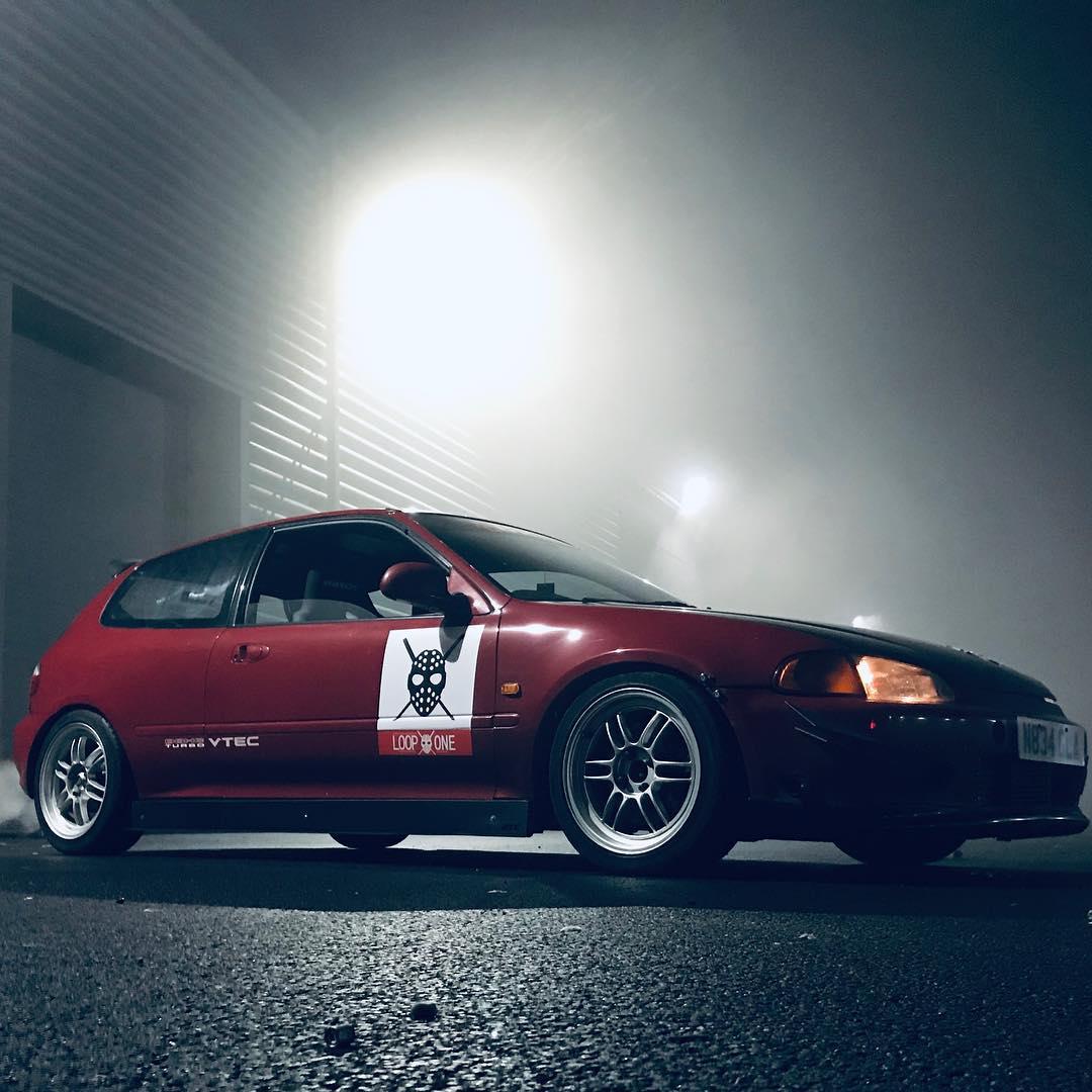 Loop One Mask Door Plates - Kanjo Custom Racing Decals And Stickers