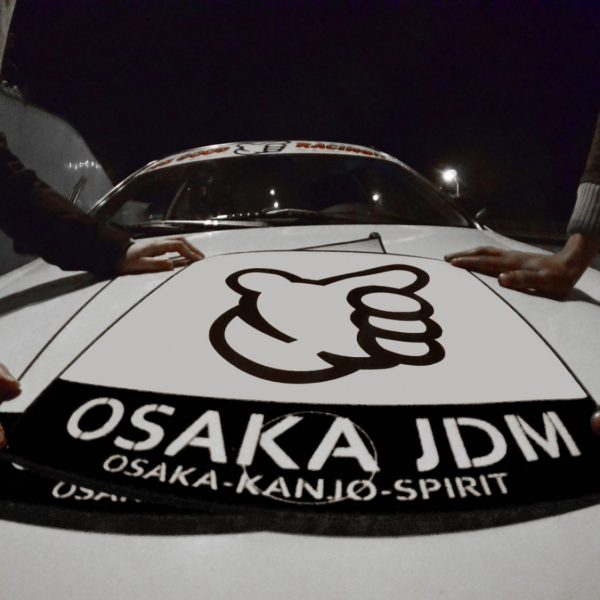 Osaka JDM Door Plates - Kanjo Custom Racing Decals And Stickers