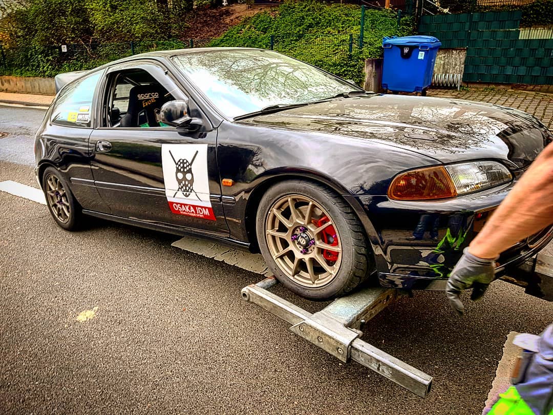 Osaka JDM Mask red Plates - Kanjo Custom Racing Decals And Stickers