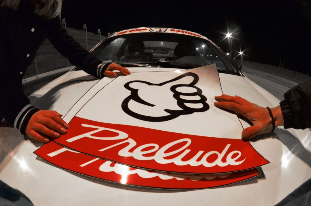 Prelude No Good Racing Plates - Kanjo Custom Racing Decals And Stickers