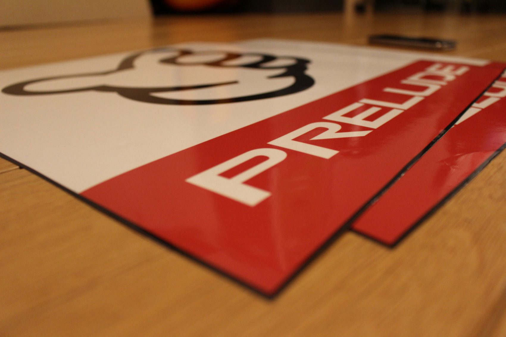 Prelude No Good Racing Plates - Kanjo Custom Racing Decals And Stickers