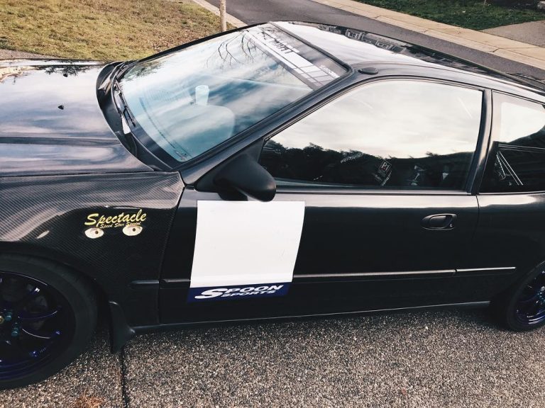 Spoon Sports Blank Plates - Kanjo Custom Racing Decals And Stickers