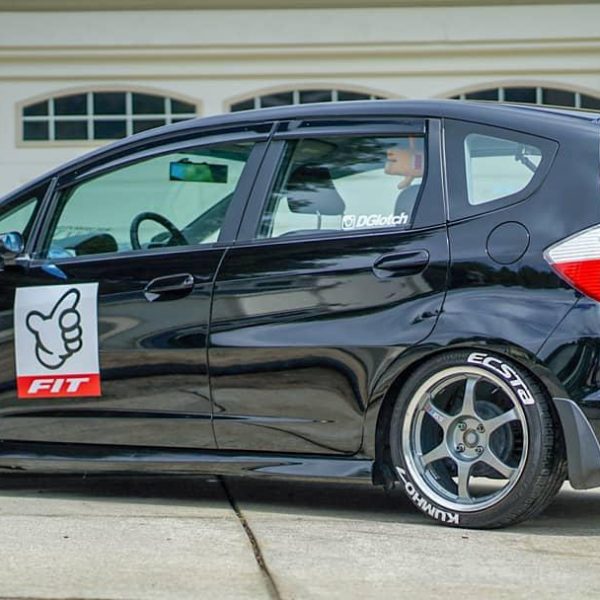 JDM Temple Door Plates - Kanjo Custom Racing Decals And Stickers