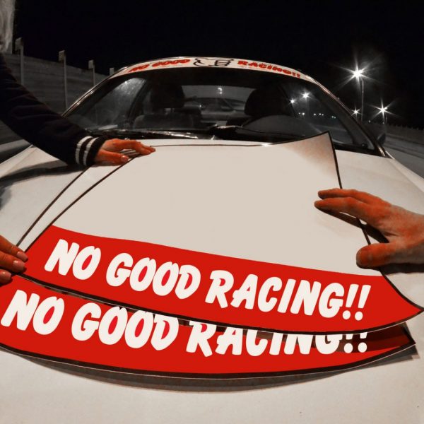 No Good Racing Number Plates - Kanjo Custom Racing Decals And Stickers