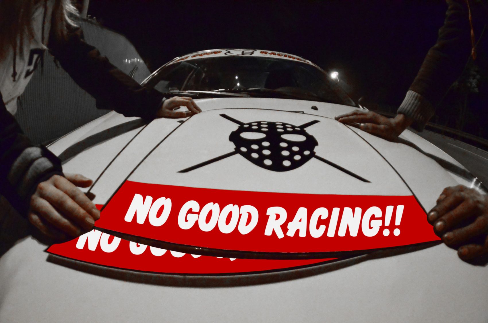 No Good Racing Mask Plates - Kanjo Custom Racing Decals And Stickers