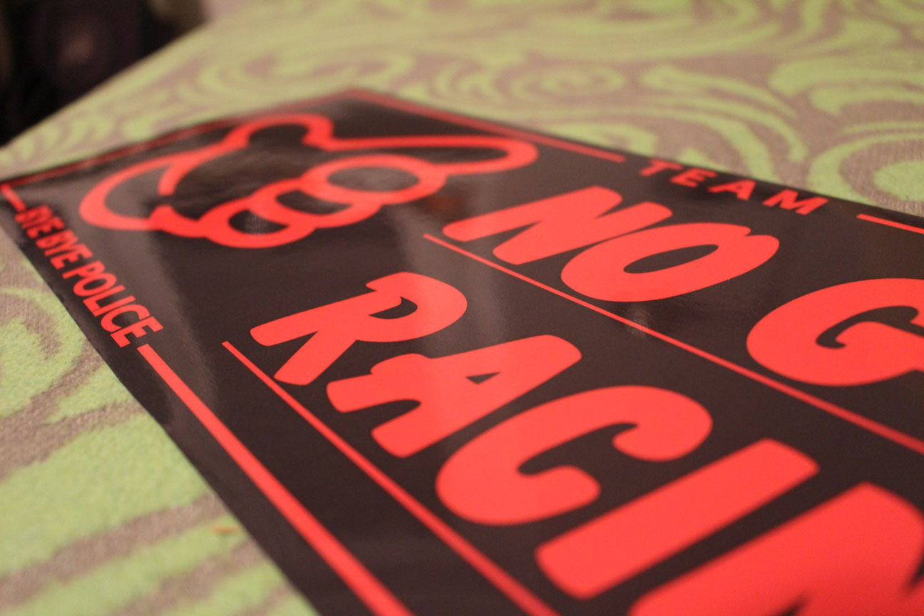 No Good Racing 16″ black-red Team Sticker - Kanjo Custom Racing Decals ...