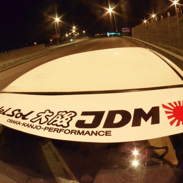 Temple Racing Windshield Banner - Kanjo Custom Racing Decals And Stickers
