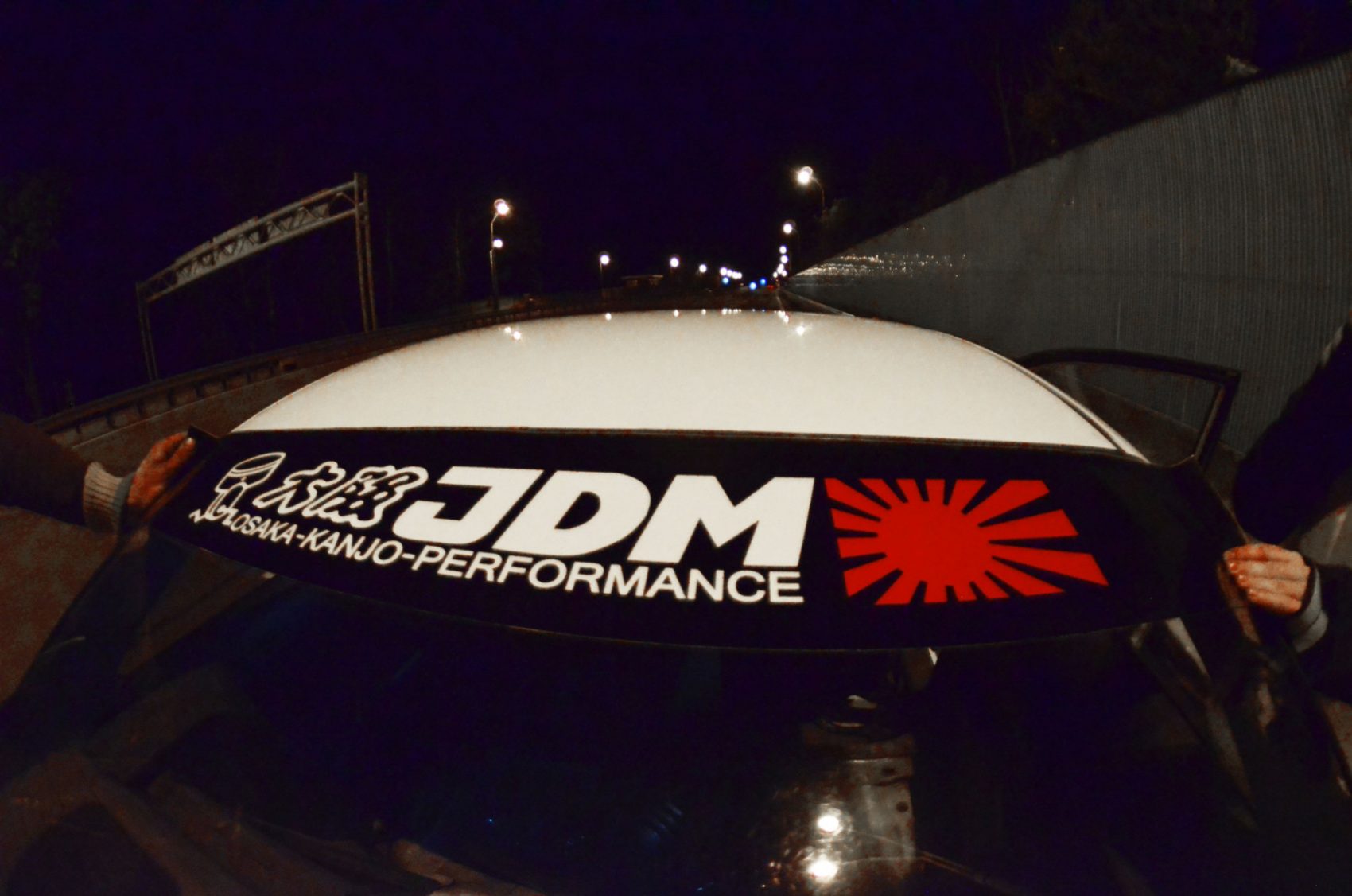 Osaka Kanjo Performance Windshield Banner - Kanjo Custom Racing Decals ...