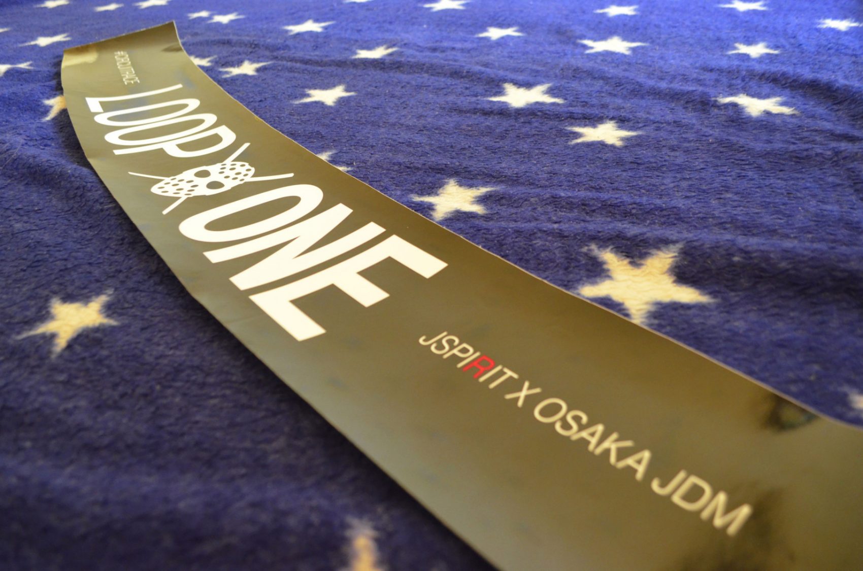 Loop One Windshield Banner - Kanjo Custom Racing Decals And Stickers