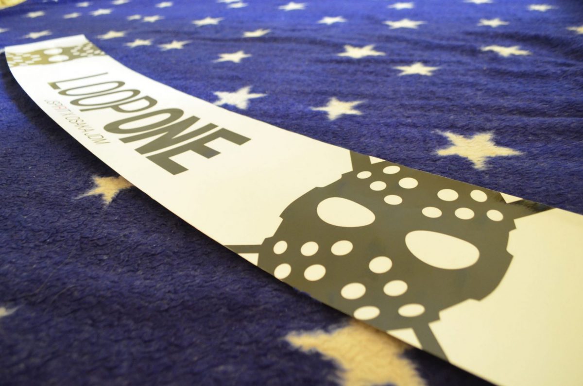 Loop One Windshield Banner - Kanjo Custom Racing Decals And Stickers