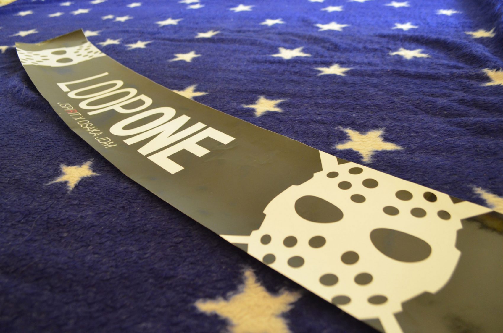 Loop One Windshield Banner - Kanjo Custom Racing Decals And Stickers