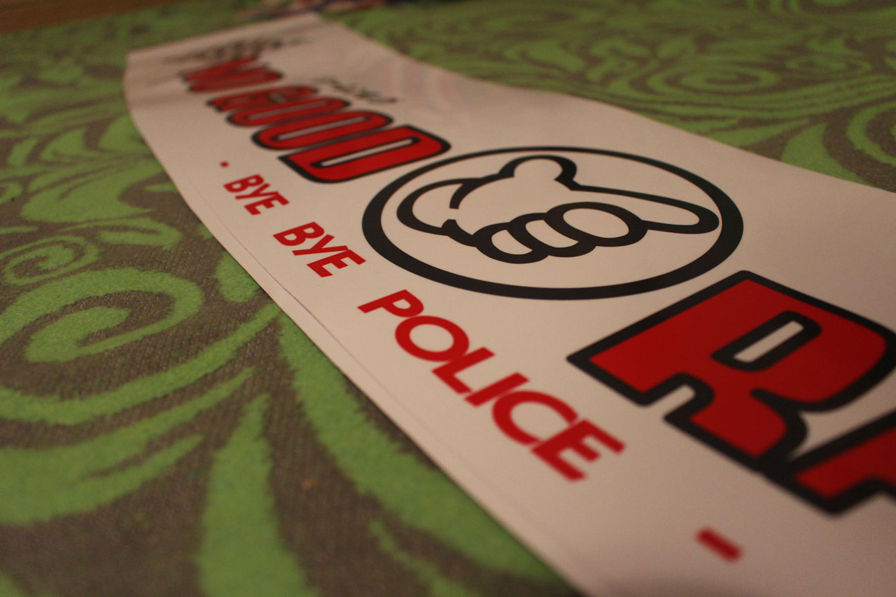 No Good Racing Windshield Banner - Kanjo Custom Racing Decals And Stickers