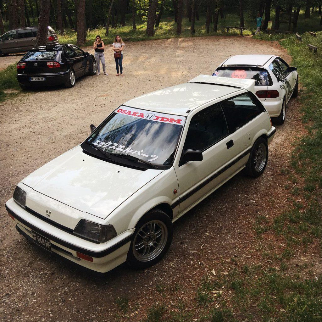 Osaka JDM Honda Windshield Banner - Kanjo Custom Racing Decals And Stickers