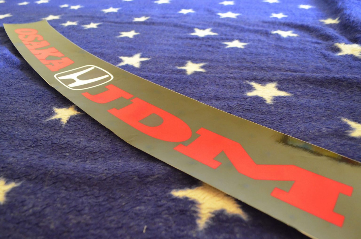 Osaka JDM Honda Windshield Banner - Kanjo Custom Racing Decals And Stickers