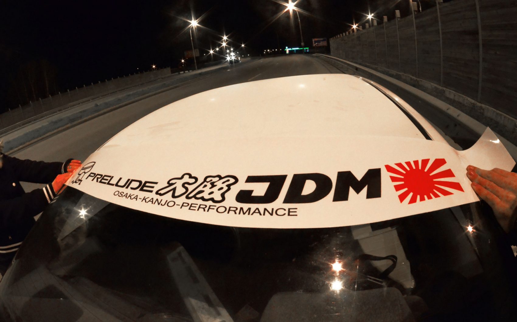 Prelude Osaka JDM Windshield Banner - Kanjo Custom Racing Decals And ...