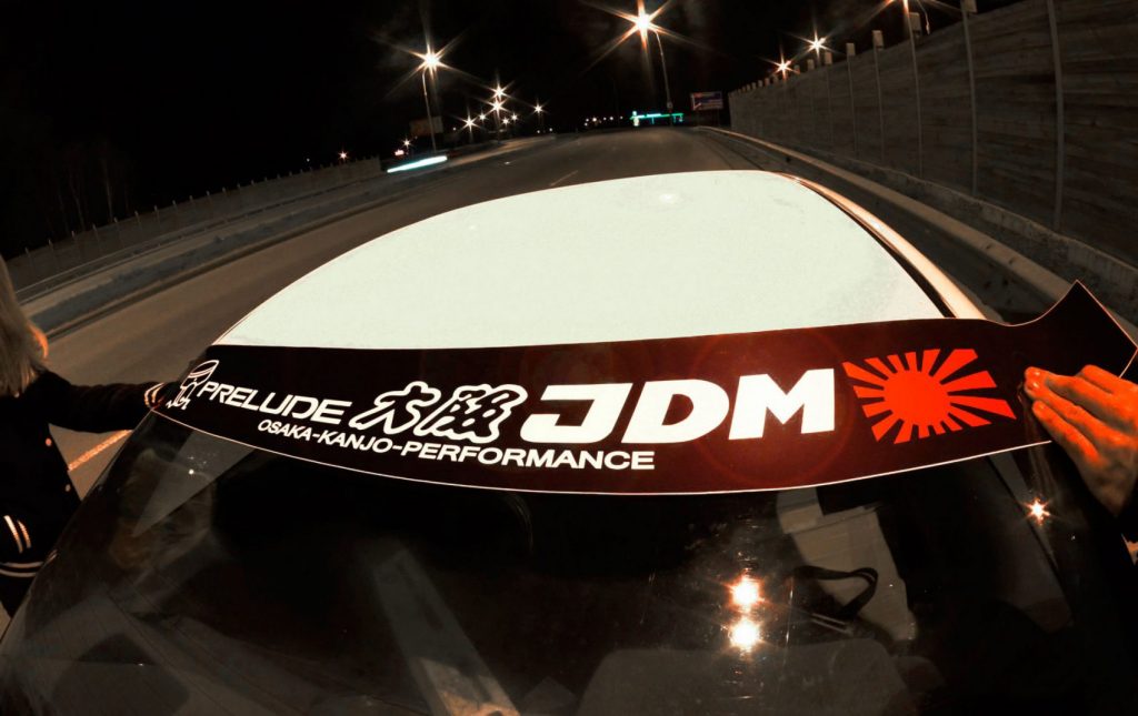 Prelude Osaka JDM Windshield Banner - Kanjo Custom Racing Decals And ...