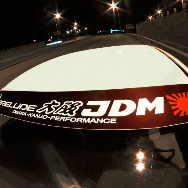 Civic EG EJ EH Osaka JDM Windshield Banner - Kanjo Custom Racing Decals ...