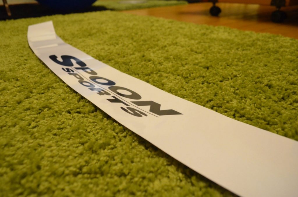 Spoon Sports Windshield Banner - Kanjo Custom Racing Decals And Stickers