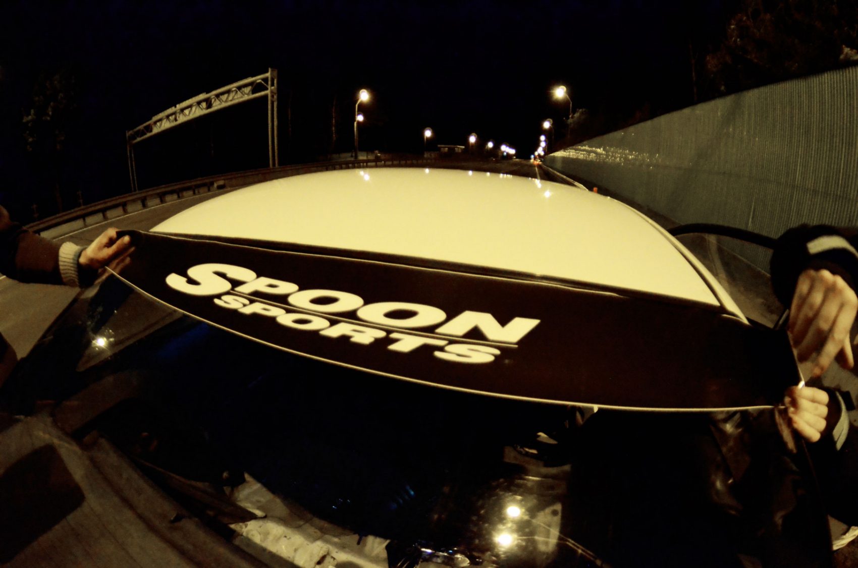 Spoon Sports Windshield Banner - Kanjo Custom Racing Decals And Stickers