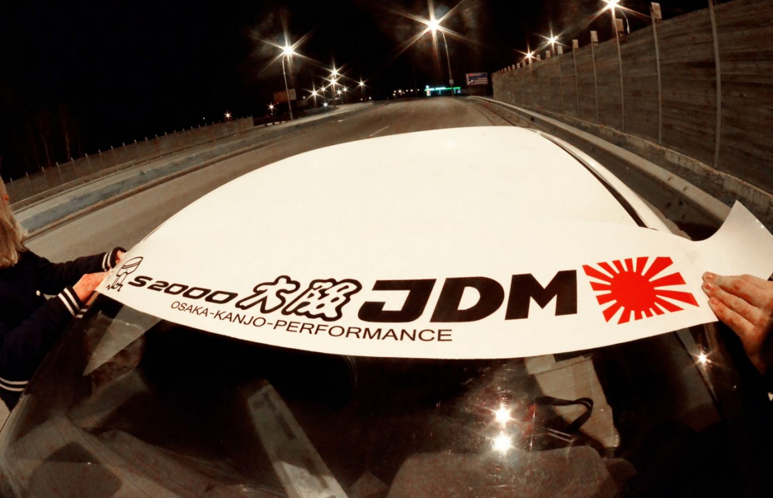 S2000 Osaka JDM Windshield Banner - Kanjo Custom Racing Decals And Stickers