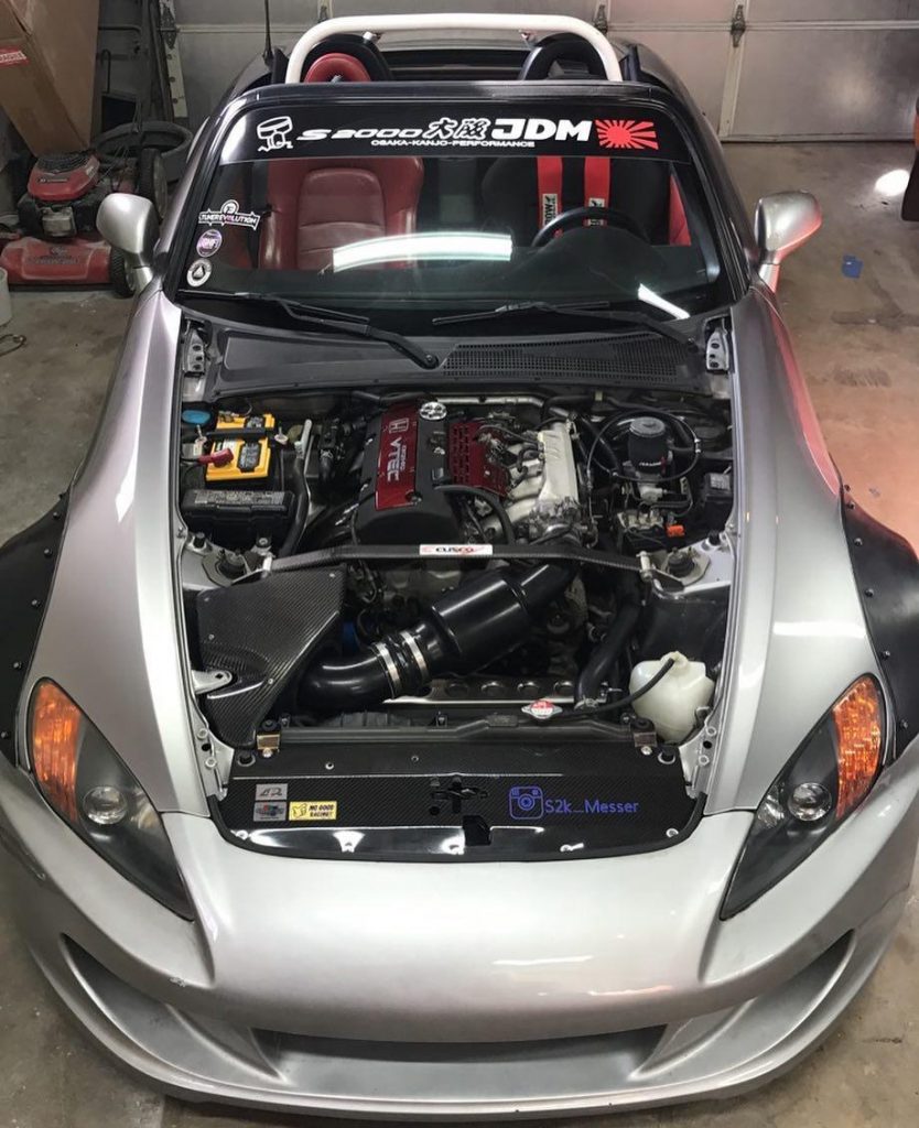 S2000 Osaka JDM Windshield Banner - Kanjo Custom Racing Decals And Stickers