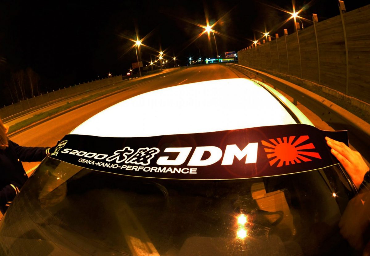 S2000 Osaka JDM Windshield Banner - Kanjo Custom Racing Decals And Stickers