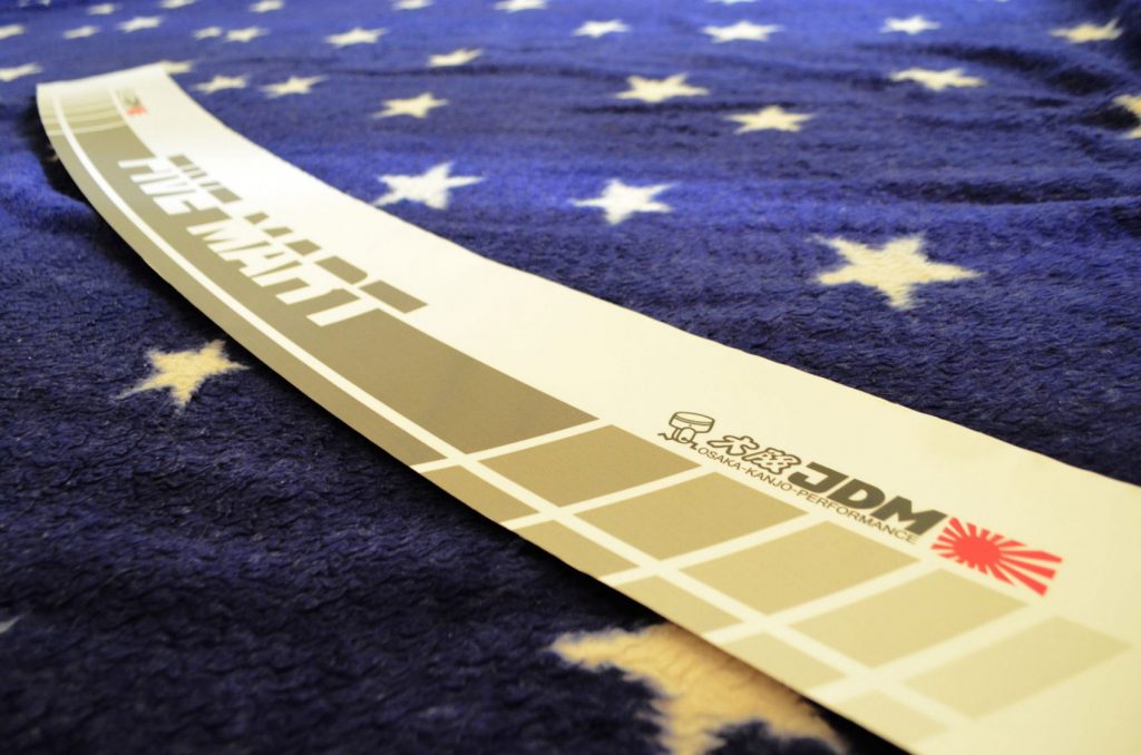 Fivemart Osaka JDM Windshield Banner - Kanjo Custom Racing Decals And ...