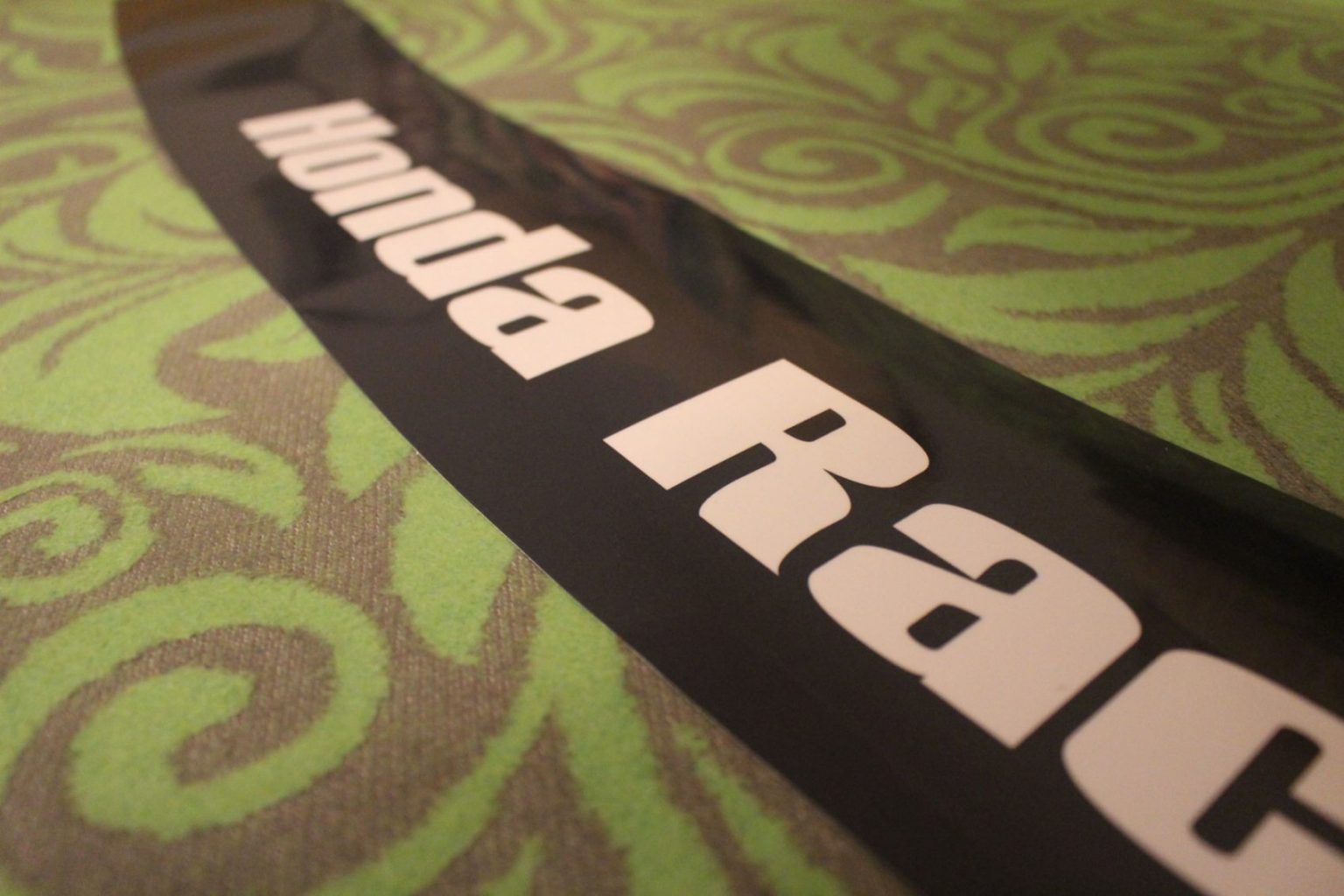 Honda Racing Windshield Banner - Kanjo Custom Racing Decals And Stickers