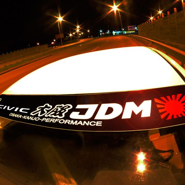 Civic JDM Banners - Kanjo Custom Racing Decals And Stickers