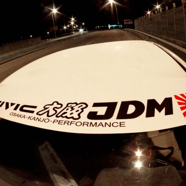 Osaka JDM Camo Windshield Banner - Kanjo Custom Racing Decals And Stickers