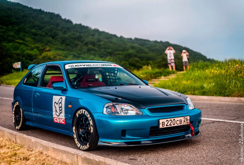Civic EK EJ EM Osaka JDM Windshield Banner - Kanjo Custom Racing Decals ...