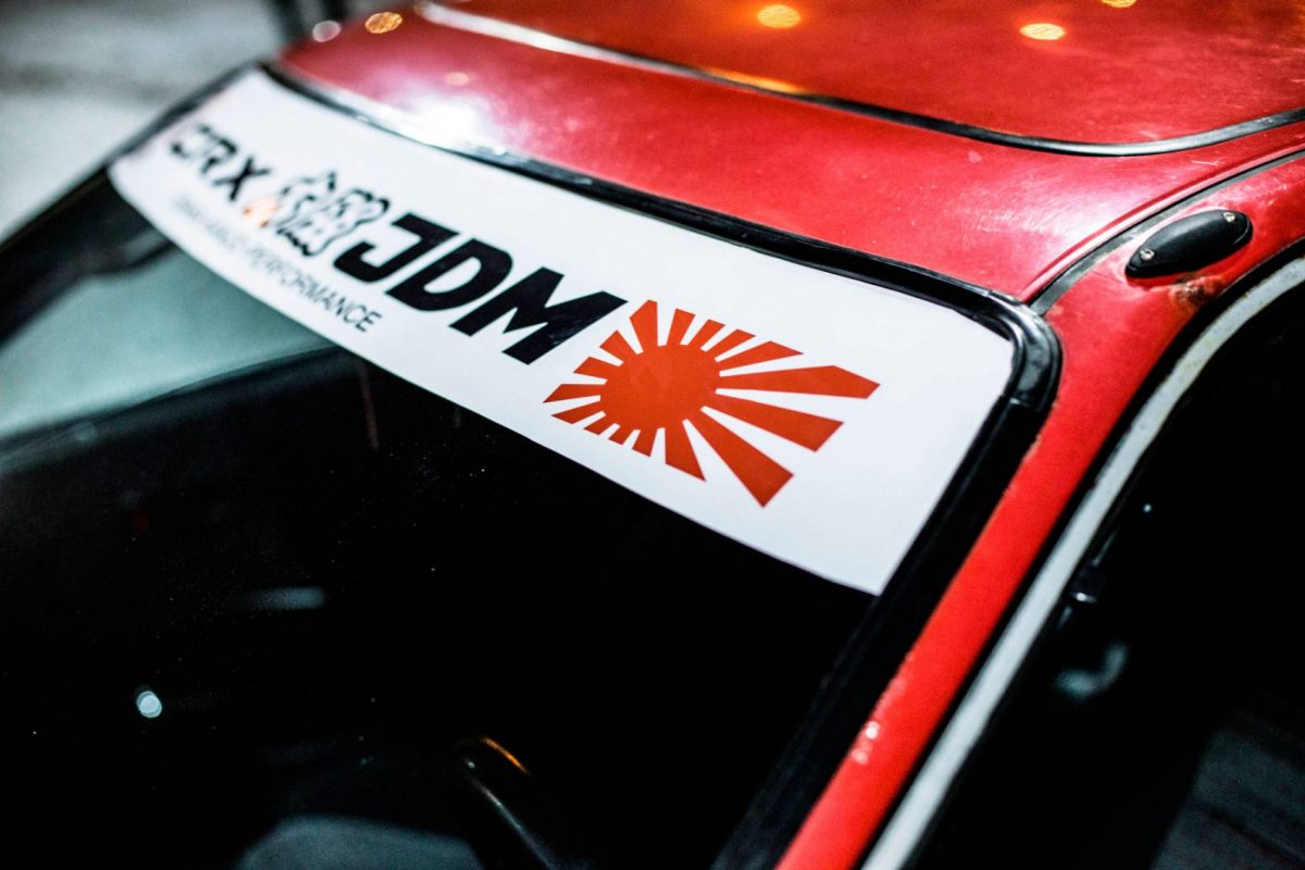 CRX Osaka JDM Windshield Banner - Kanjo Custom Racing Decals And Stickers