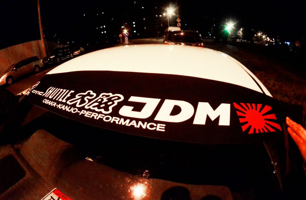 Shuttle Osaka JDM Windshield Banner - Kanjo Custom Racing Decals And ...
