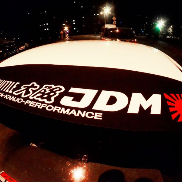 Temple Racing Windshield Banner - Kanjo Custom Racing Decals And Stickers