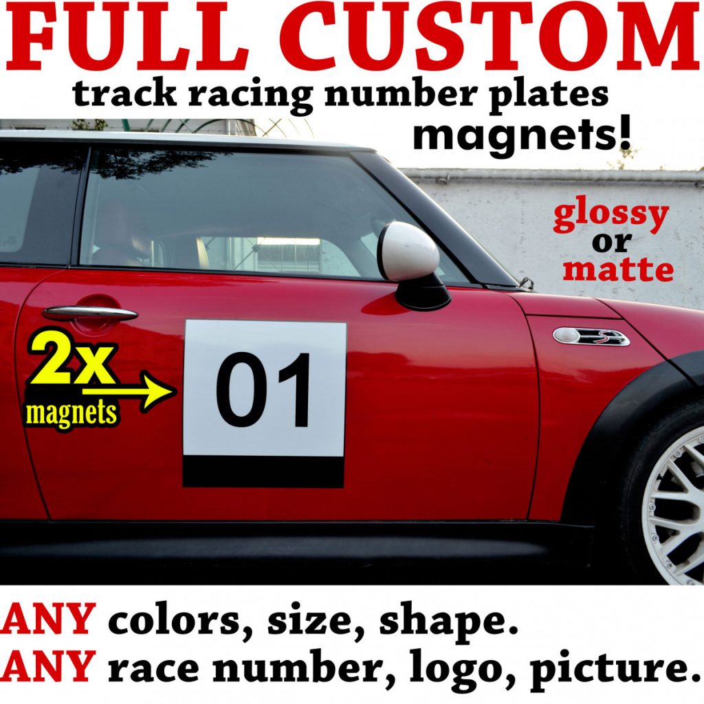 Kanjo Door Plates - Kanjo Custom Racing Decals And Stickers