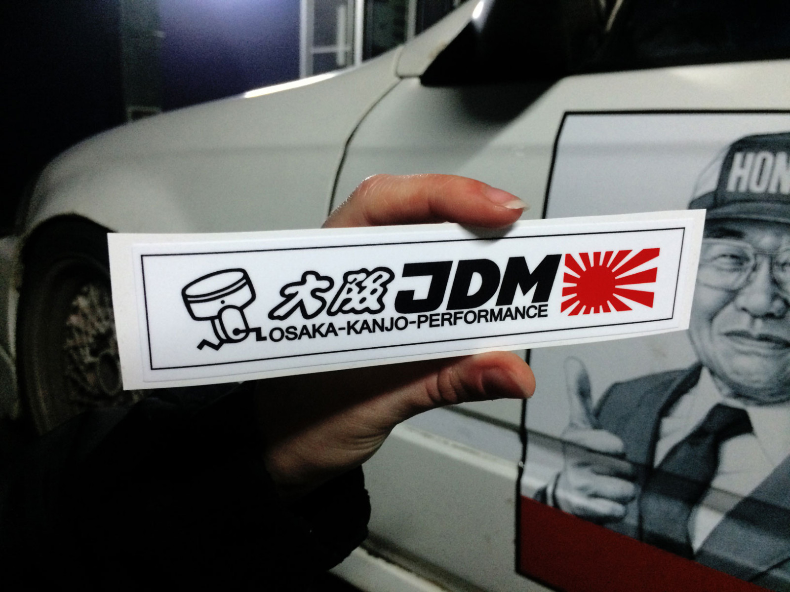 Osaka JDM 6″ Team Sticker - Kanjo Custom Racing Decals And Stickers