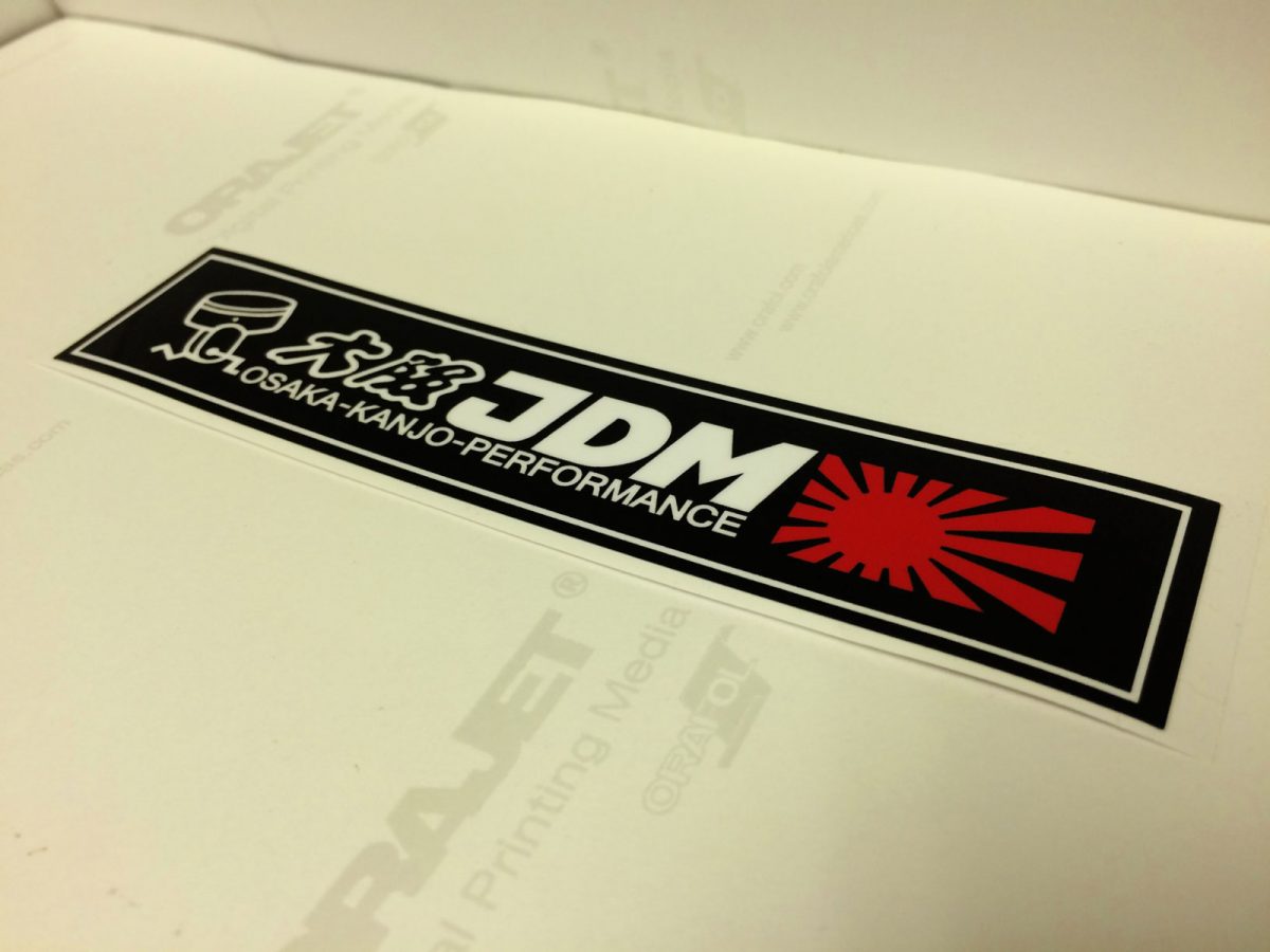 Osaka JDM 6″ Team Sticker - Kanjo Custom Racing Decals And Stickers