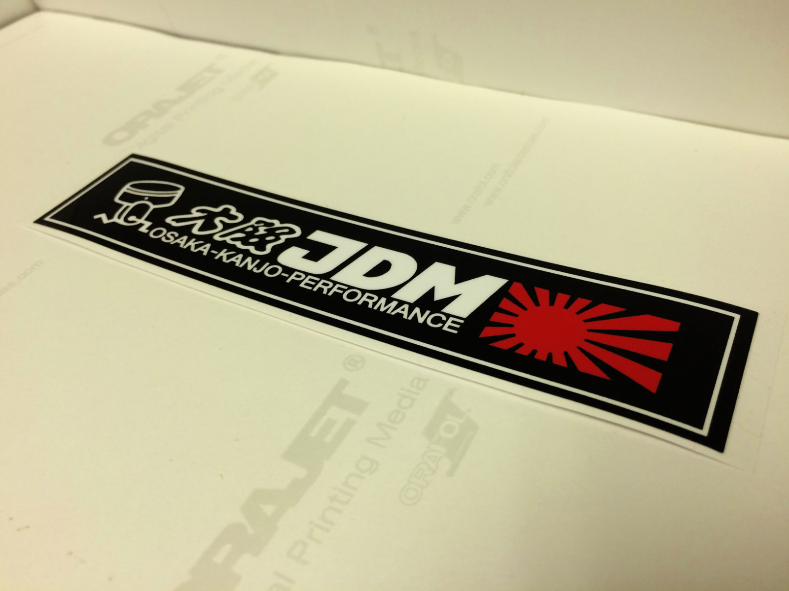 Osaka JDM 6″ Team Sticker - Kanjo Custom Racing Decals And Stickers