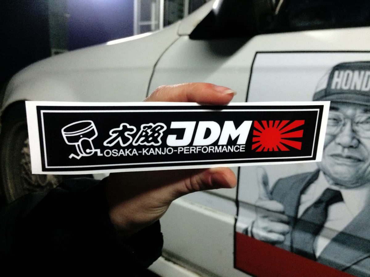 Osaka JDM 6″ Team Sticker - Kanjo Custom Racing Decals And Stickers