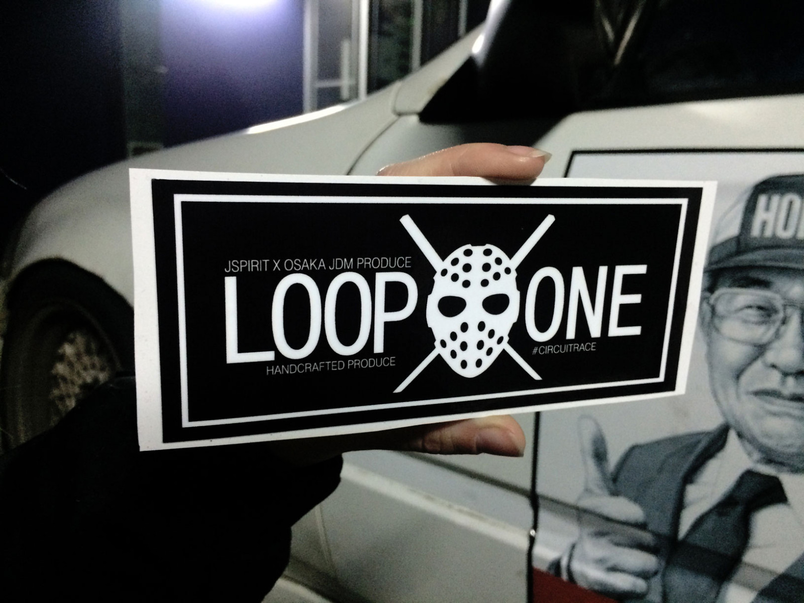 Loop One 6″ Team Sticker - Kanjo Custom Racing Decals And Stickers