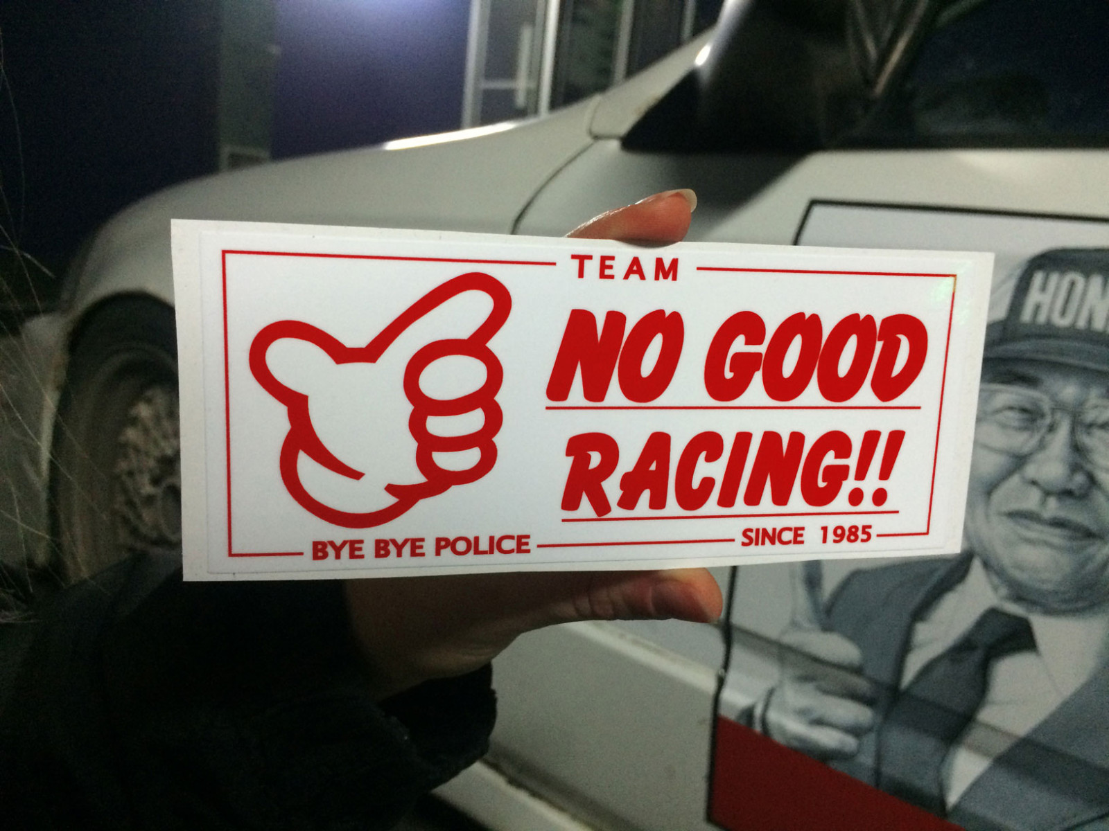 No Good Racing 6″ Team Sticker - Kanjo Custom Racing Decals And Stickers