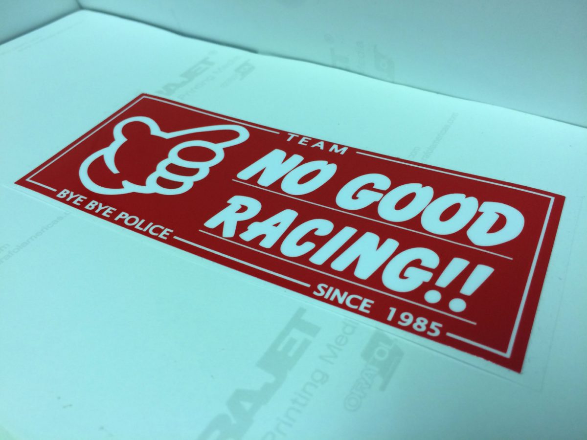 No Good Racing 6″ Team Sticker - Kanjo Custom Racing Decals And Stickers