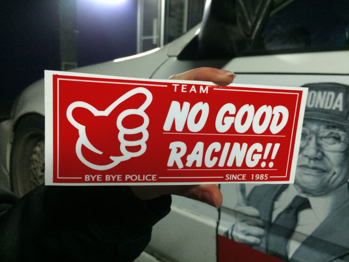 No Good Racing 6″ Team Sticker - Kanjo Custom Racing Decals And Stickers