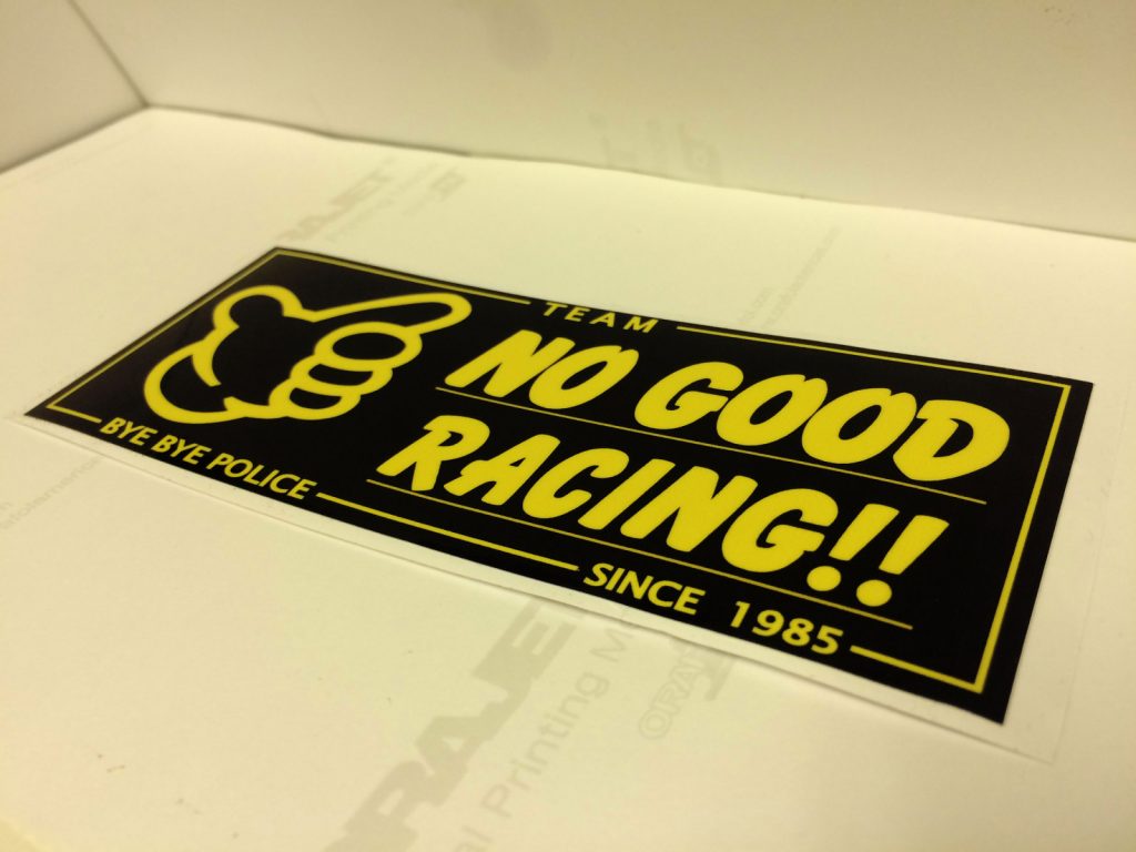 No Good Racing 6″ Team Sticker - Kanjo Custom Racing Decals And Stickers