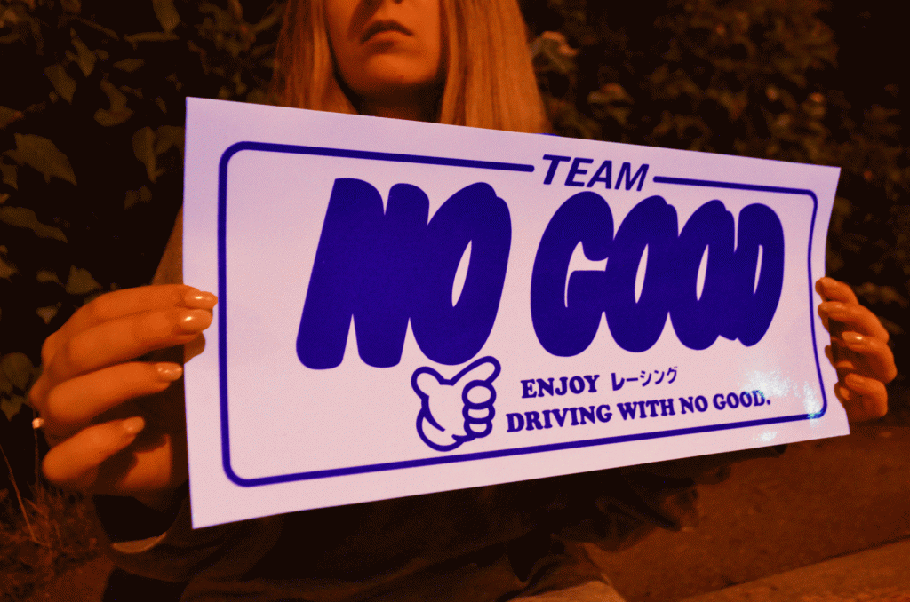 No Good Racing 16″ Team Sticker - Kanjo Custom Racing Decals And Stickers