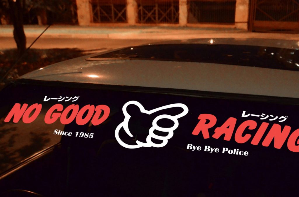 No Good Racing no-background Banner - Kanjo Custom Racing Decals And ...